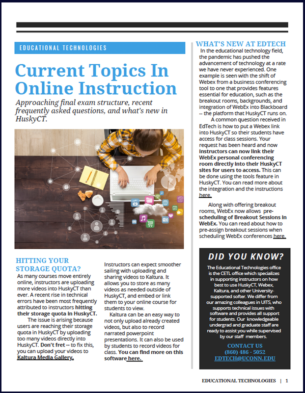 Home New | Educational Technologies